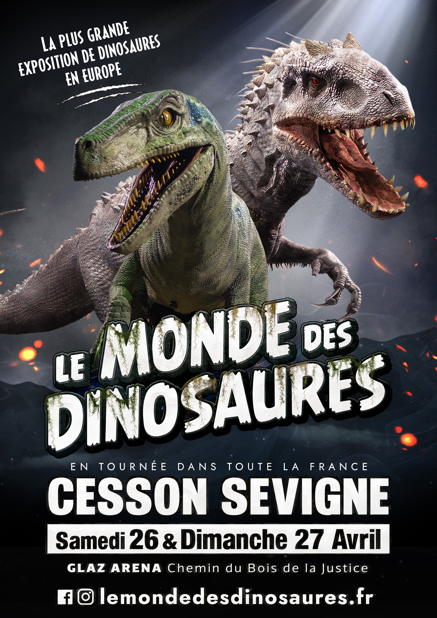 Le monde des dinosaures | Glaz Arena